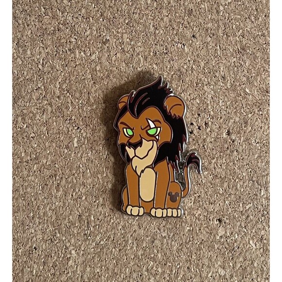 Disney | Other | 525 Disney World Villains Scar Pin Lion King Hidden ...